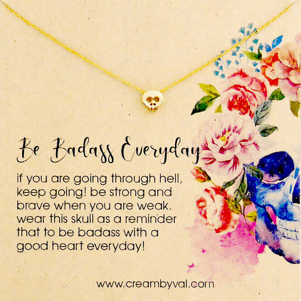 Be Badass Everyday Necklace