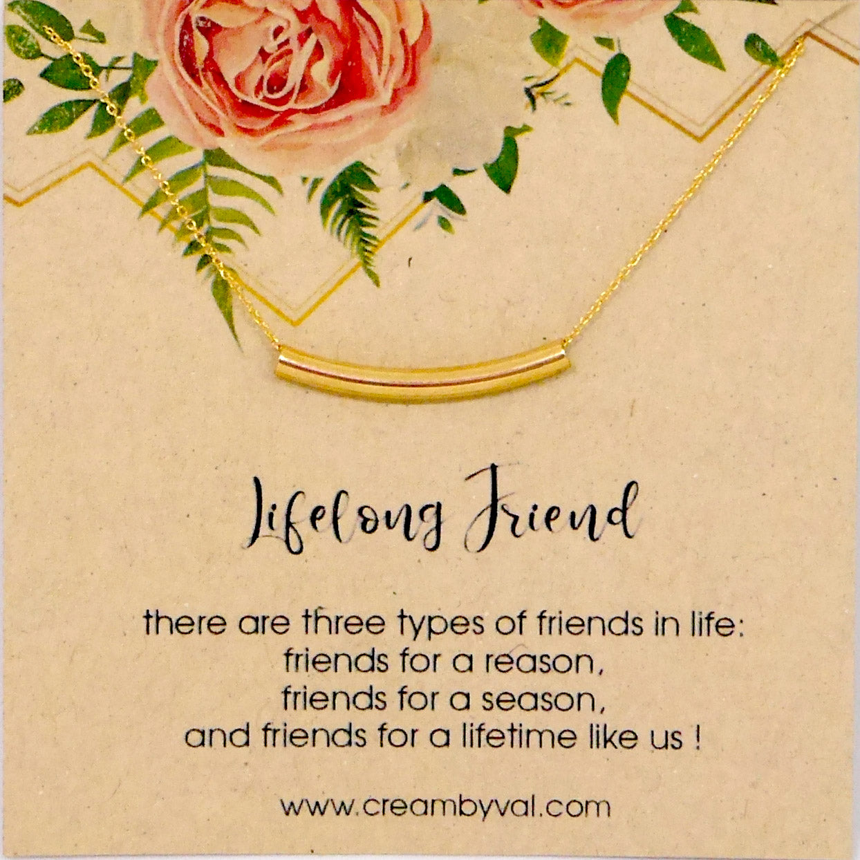 Lifelong Friend Appreciation Gift – CreamByVal